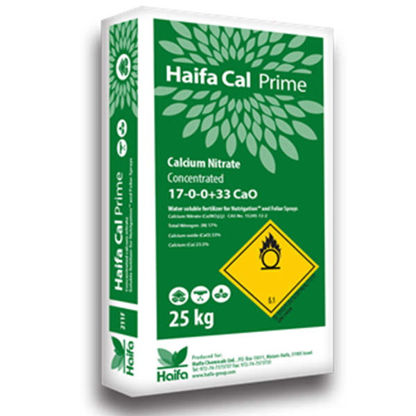 HAIFA CAL PRIME saletra wapniowa 17-0-0+33 CaO 25KG | Sklep Internetowy
