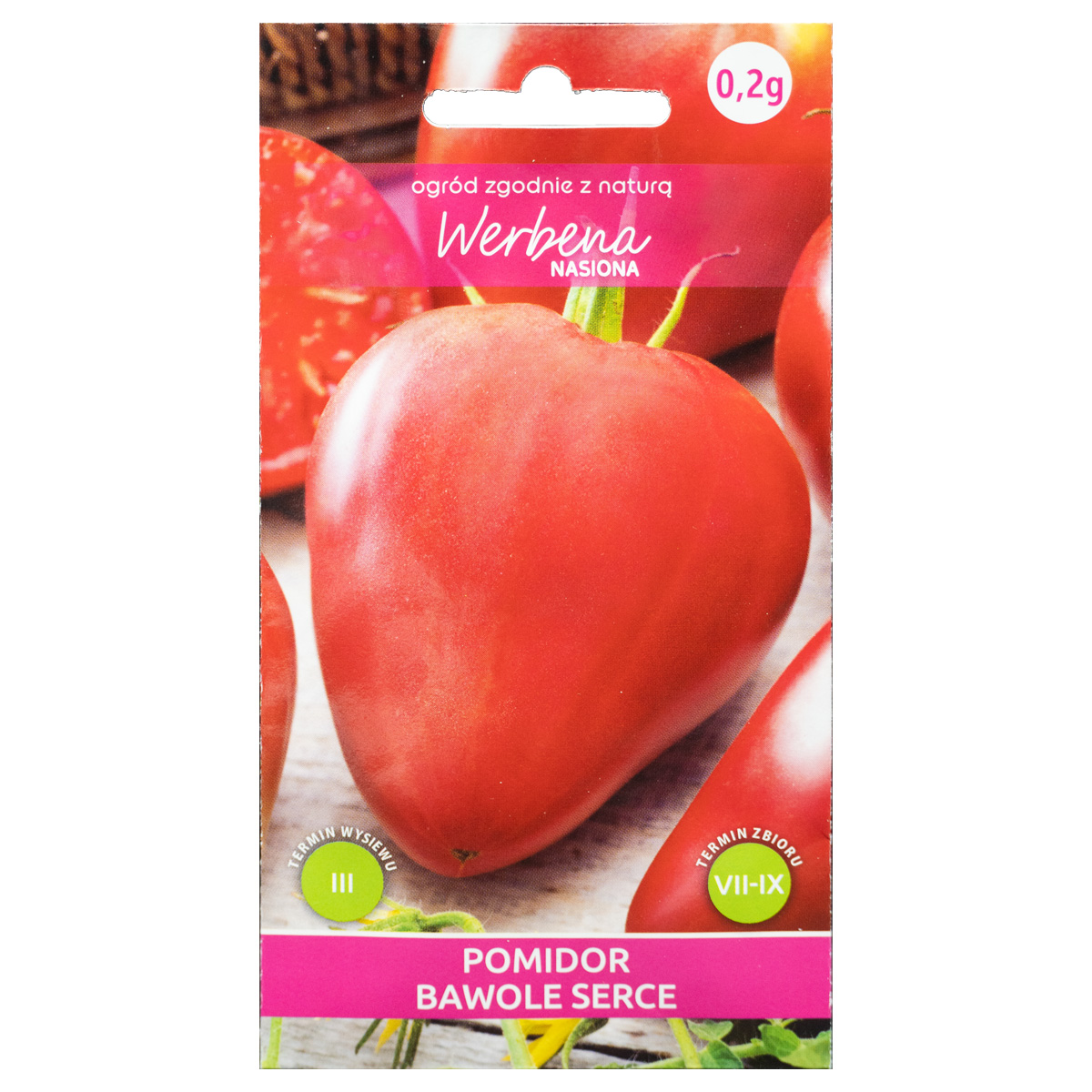 Pomidor Wysoki Bawole Serce Nasiona 0,2 g | Sklep Internetowy