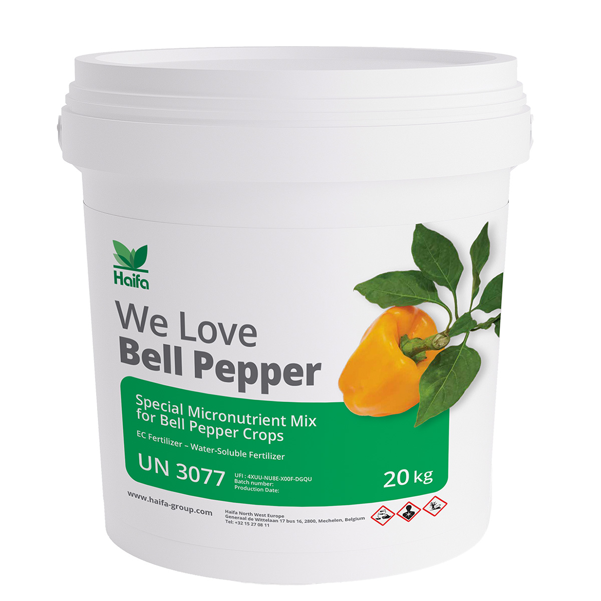 Haifa We Love Bell Pepper 20 kg micro mix | Sklep Internetowy