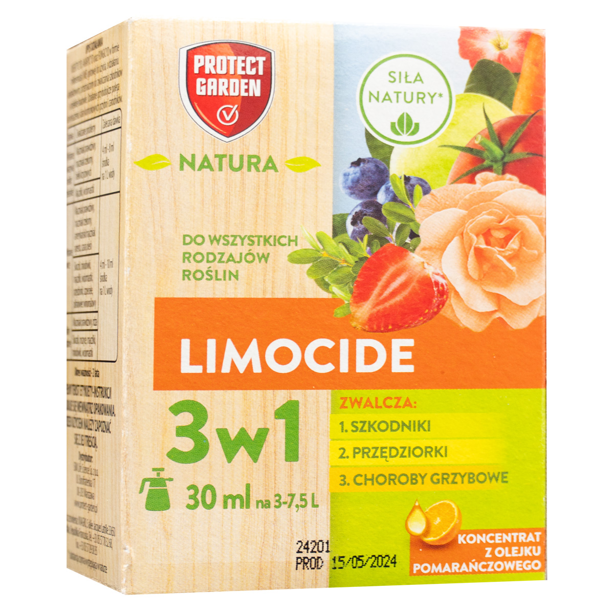 SBM Limocide 3w1 naturalny preparat na szkodniki i choroby roślin 30 ml ...